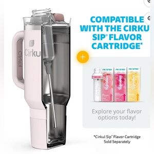 Cirkul | Dining | Cirkul 4oz Strawsip Insulate Stainless Steel Tumbler ...